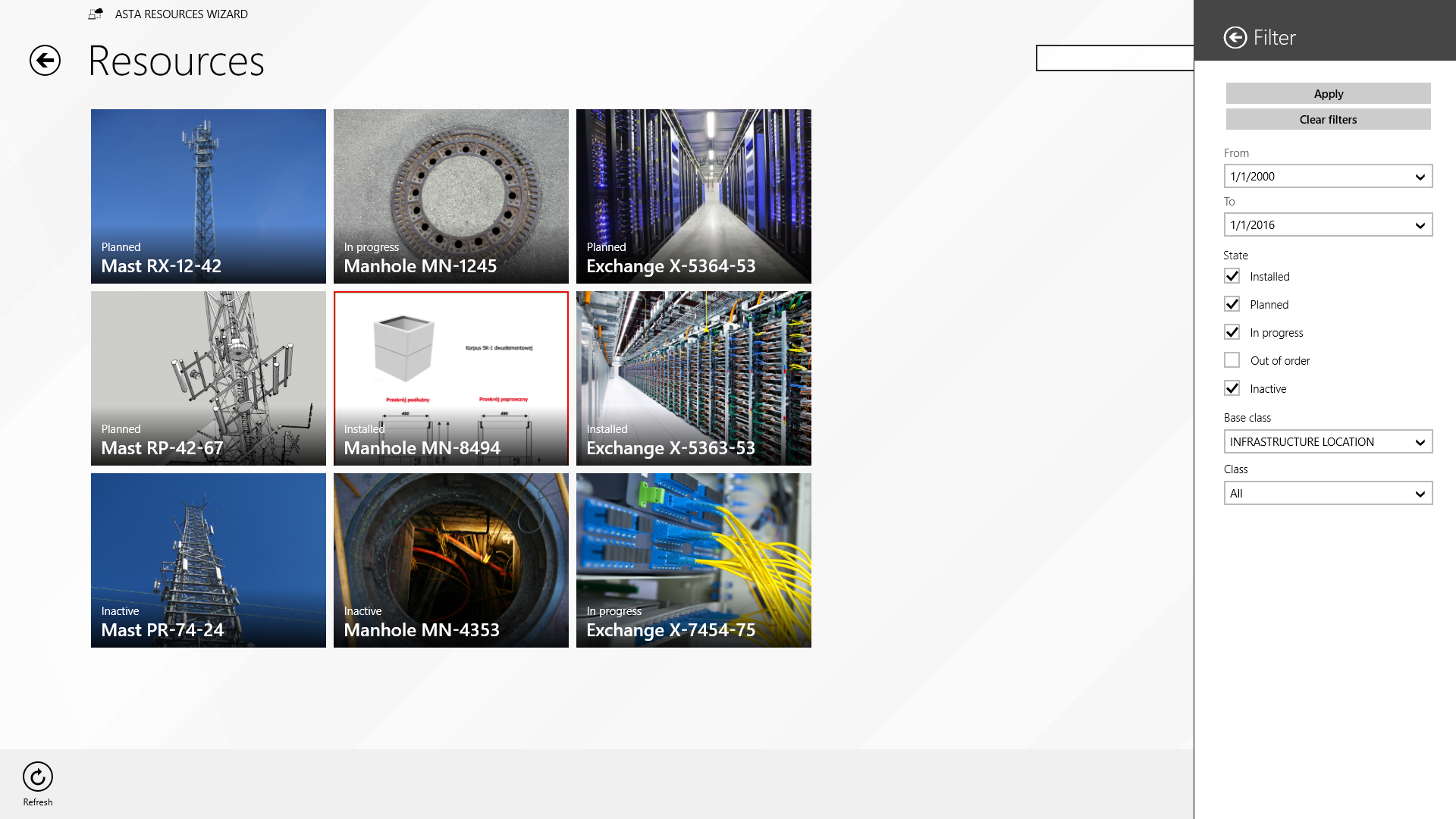New-Gen Resource Inventory | Asta Labs